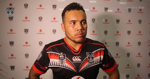 Jazz Tevaga talks NRL debut | Warriors