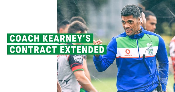 Kearney secured until end of 2022 | Warriors