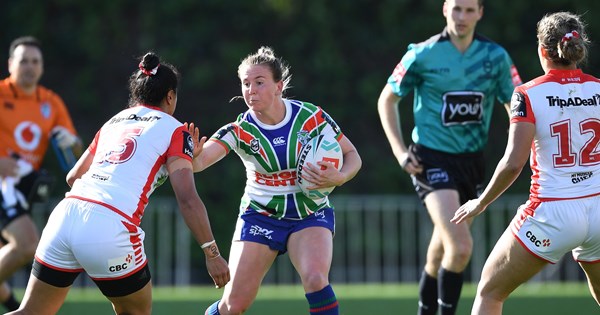 Vodafone Warriors NRLW captain Georgia Hale talks on 'Musical Chair ...
