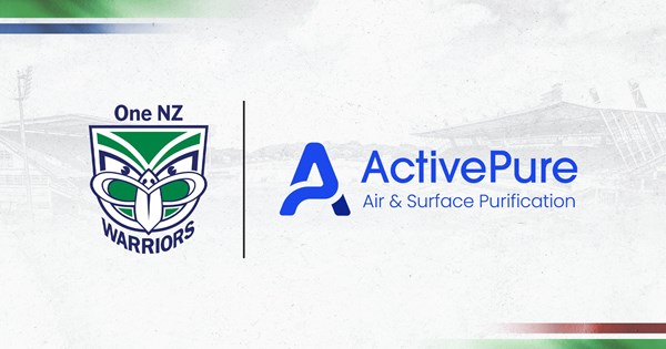 ActivePure signs up with One New Zealand Warriors | Warriors