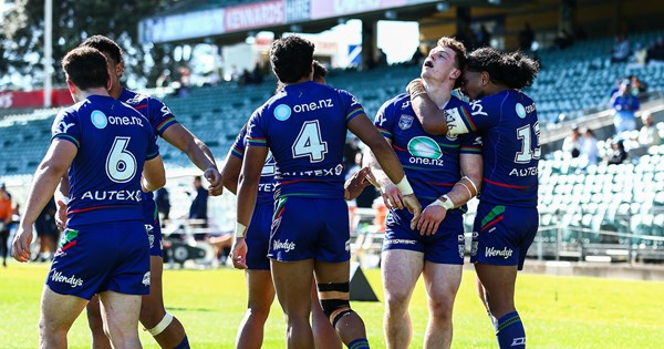JFC Highlights: Watch Toby Crosby's stunning solo try | Warriors
