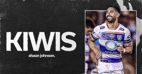 Shaun Johnson's back in black and white | Warriors