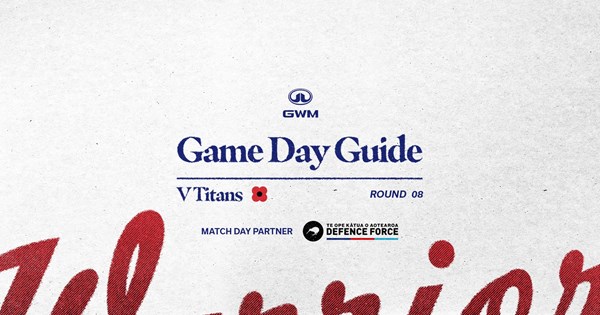 GWM Game Day Guide: Commemorating Anzac Day | Warriors