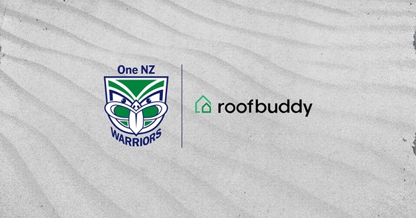 Roofbuddy signs partnership with One New Zealand Warriors | Warriors