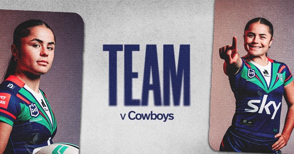 NRLW Team Update: Two debuts, Michaela Brake unavailable | Warriors