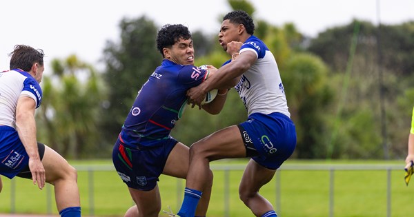 JFC Match Report: Warriors seal tense victory in wet over Bulldogs ...